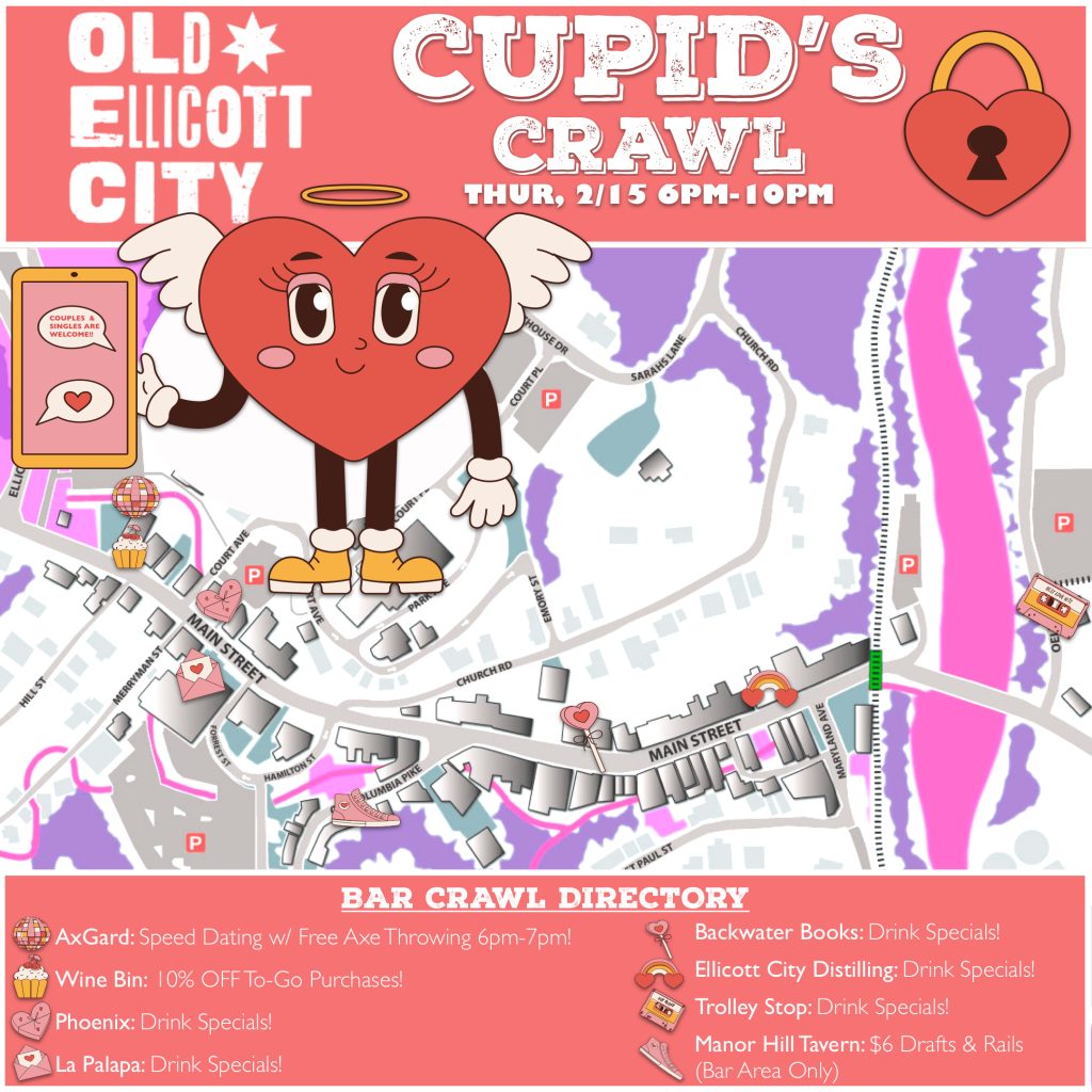 Cupid's Crawl - Manor Hill Tavern